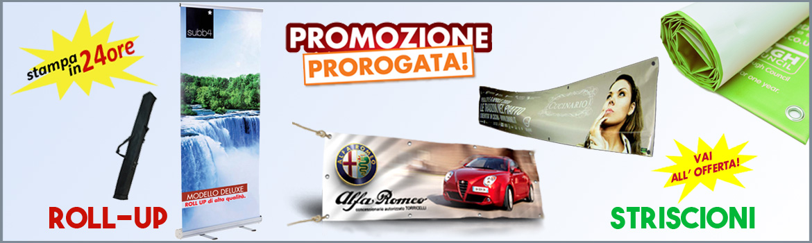 Slide promozione visual N
